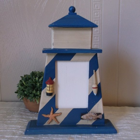 Accents | Lighthouse Nautical Photo Frame | Poshmark